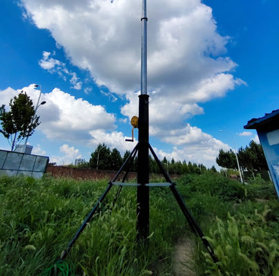 40 Ft Telescopic Antenna Mast TV Survey Station Mast Hand Crank Up ...
