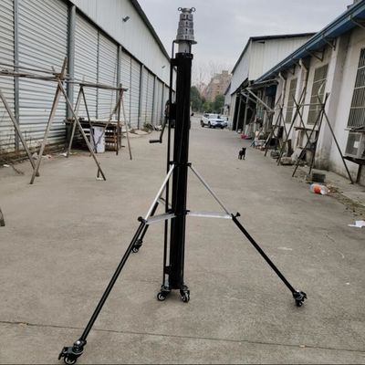 12m 40ft Elevated Photography Crank Up Telescoping Mast Aluminum Winch ...