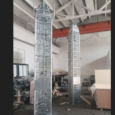 Portable Static Lattice Telescopic Tower 25m Customizable Height High ...