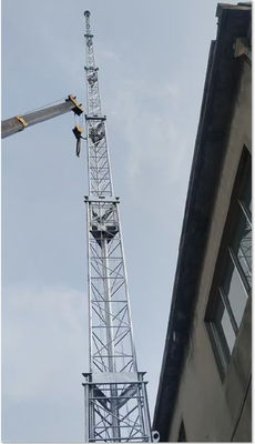 Portable Static Lattice Telescopic Tower 25m Customizable Height High ...
