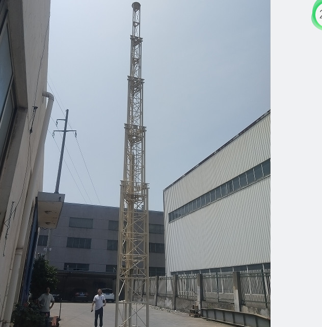 Portable Static Lattice Telescopic Heavy Light Tower 30m Flood Light ...