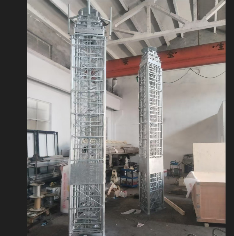 20m Retractable hand crank Tower Cell On Wheels Tower Portable Cell ...