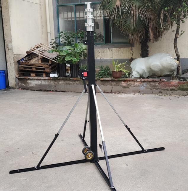 40 Ft Telescopic Antenna Mast TV Survey Station Mast Hand Crank Up ...